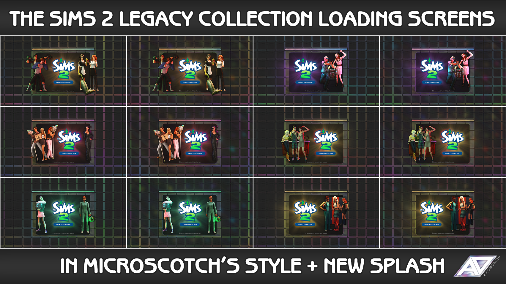 [LOADING SCREEN] - THE SIMS 2 LEGACY COLLECTION LOADING SCREENS IN ...