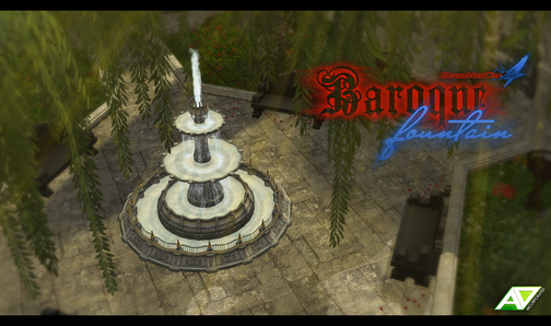 [OBJECT] Baroque Fountain DMC4