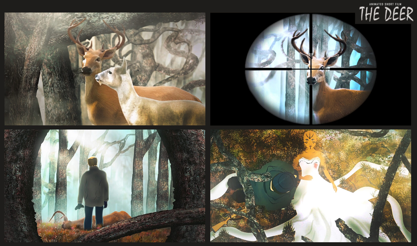 Nazar Germanov | Animated Short Film | The Deer