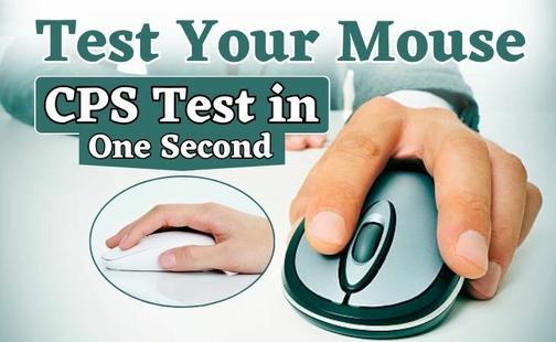 Test Your Mouse CPS, Test in One Second