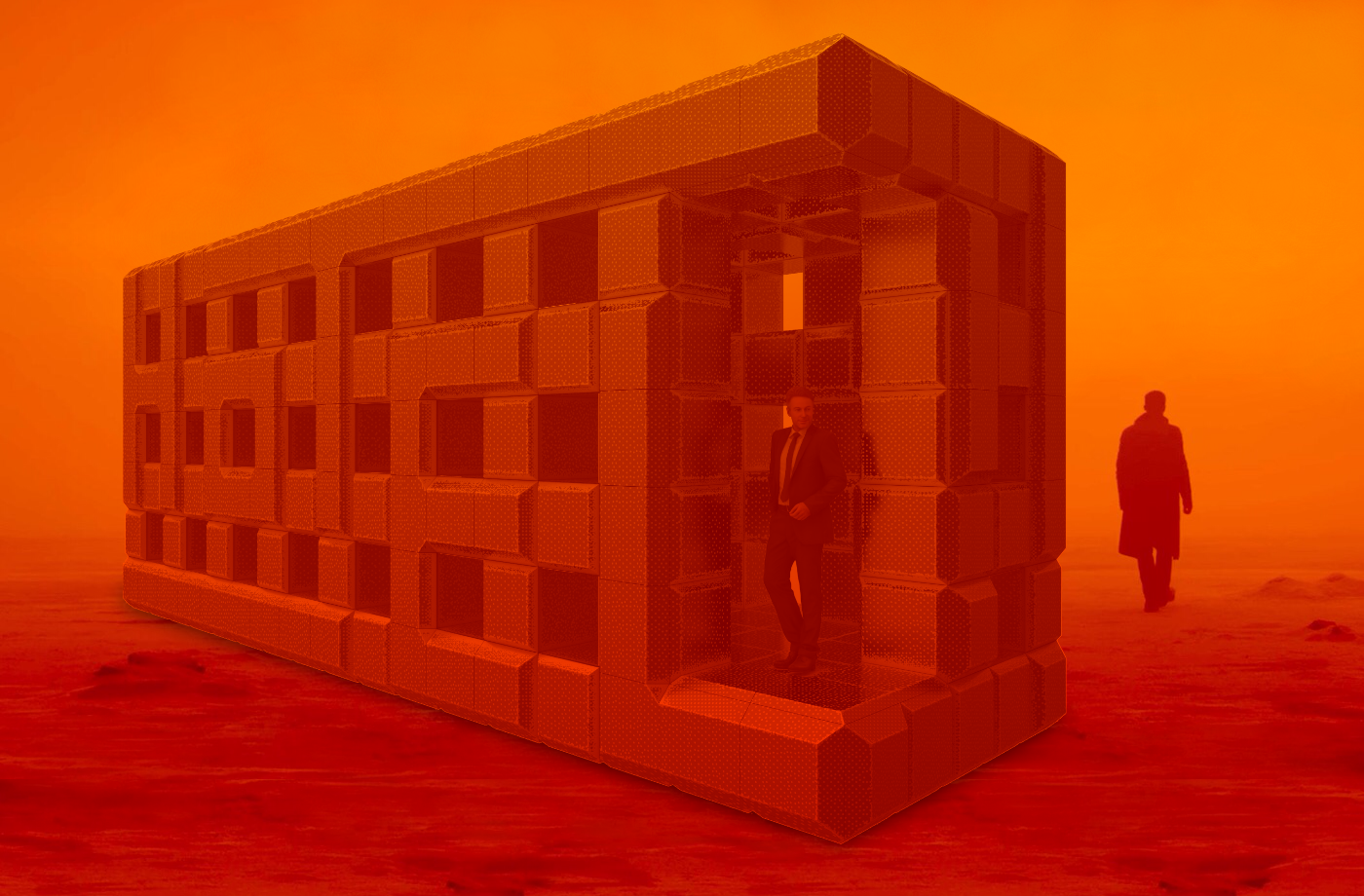 Optimal eco-friendly high-tech life support service project.