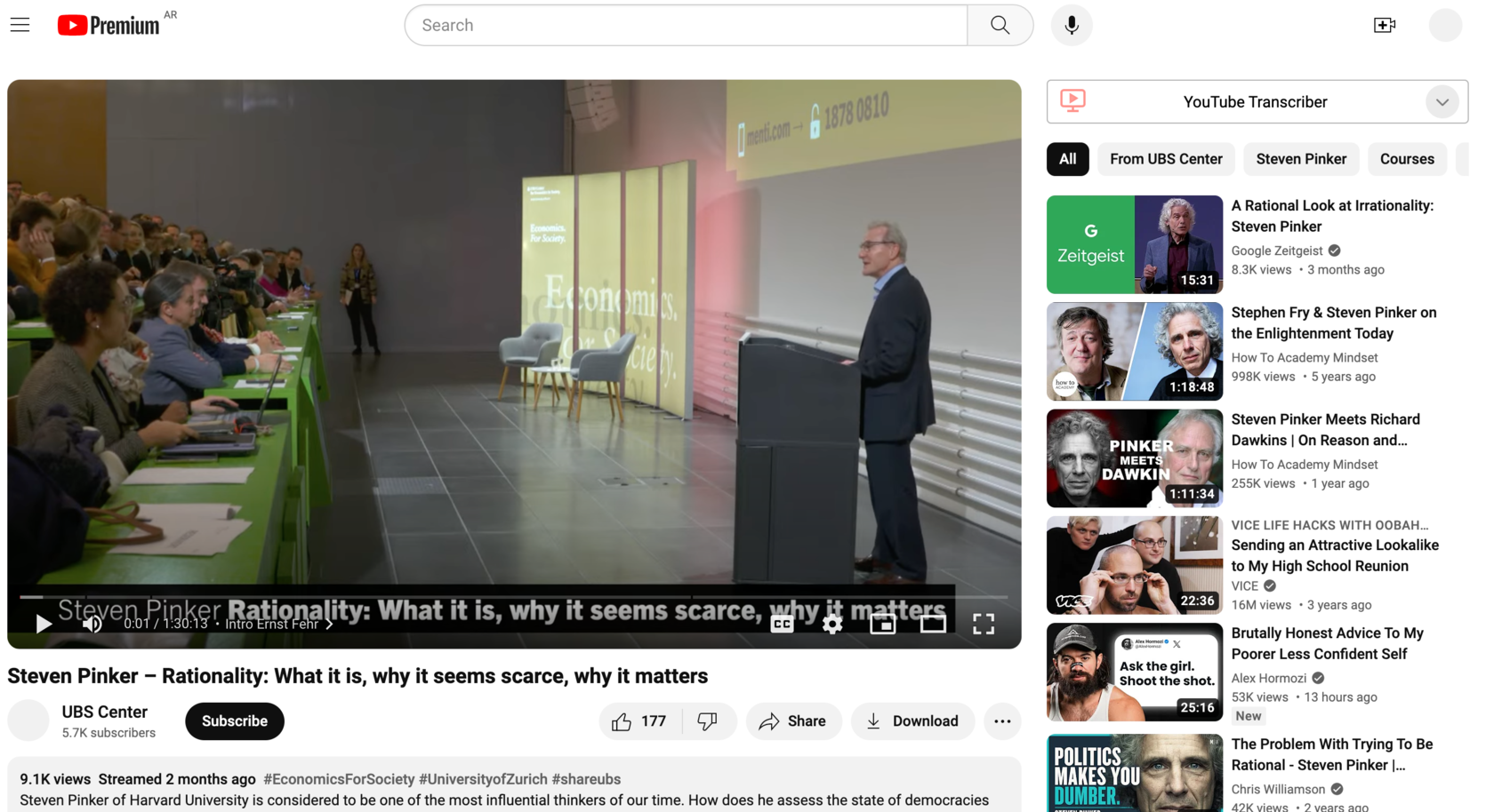 YouTube Transcriber | Welcome