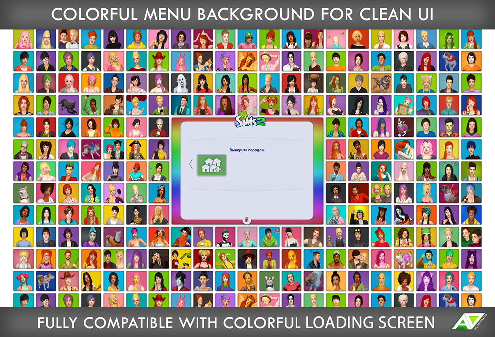 [MENU BACKGROUND] - COLORFUL MENU BACKGROUND FOR CLEAN UI