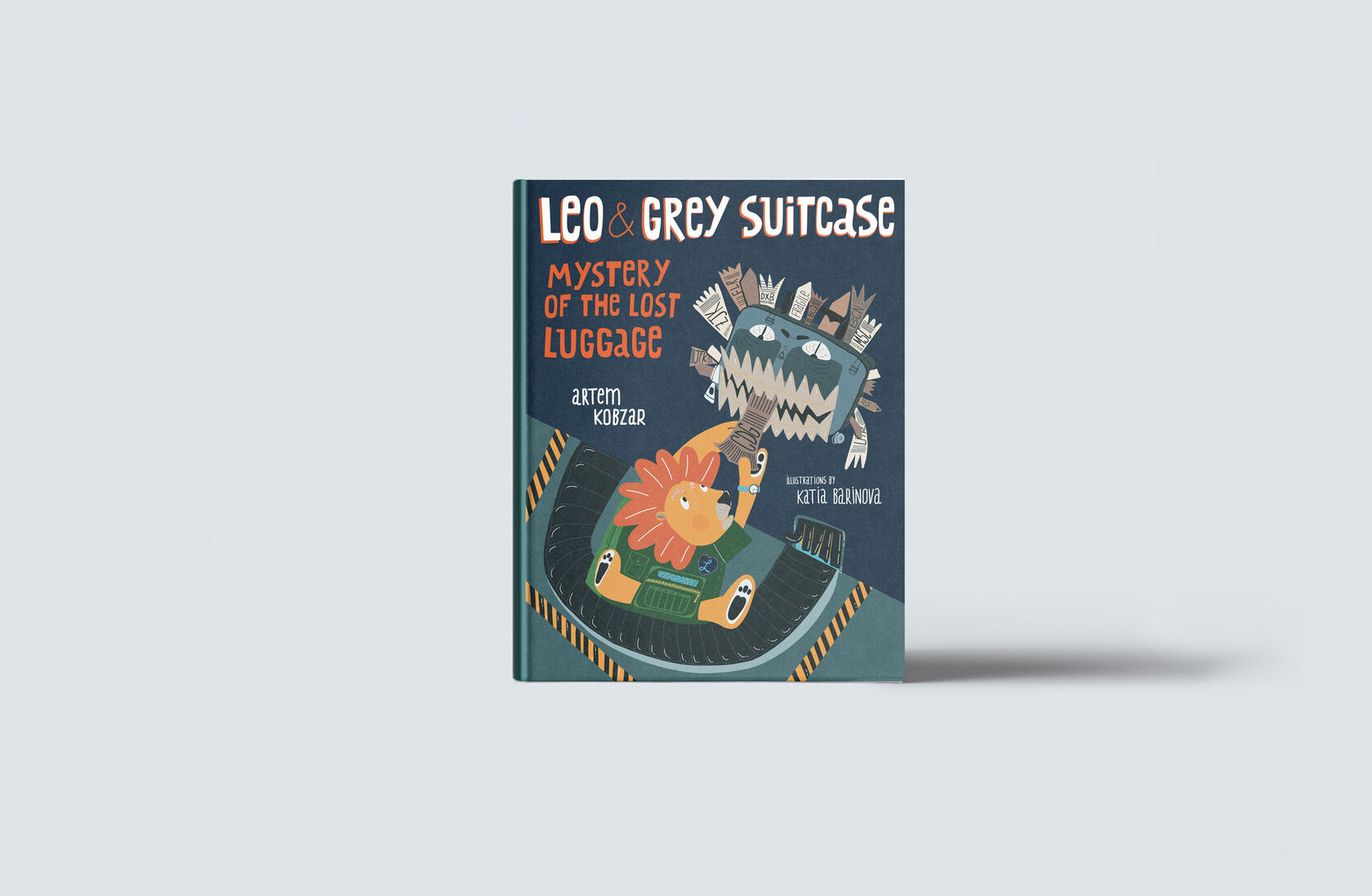 Leo and Grey Suitcase